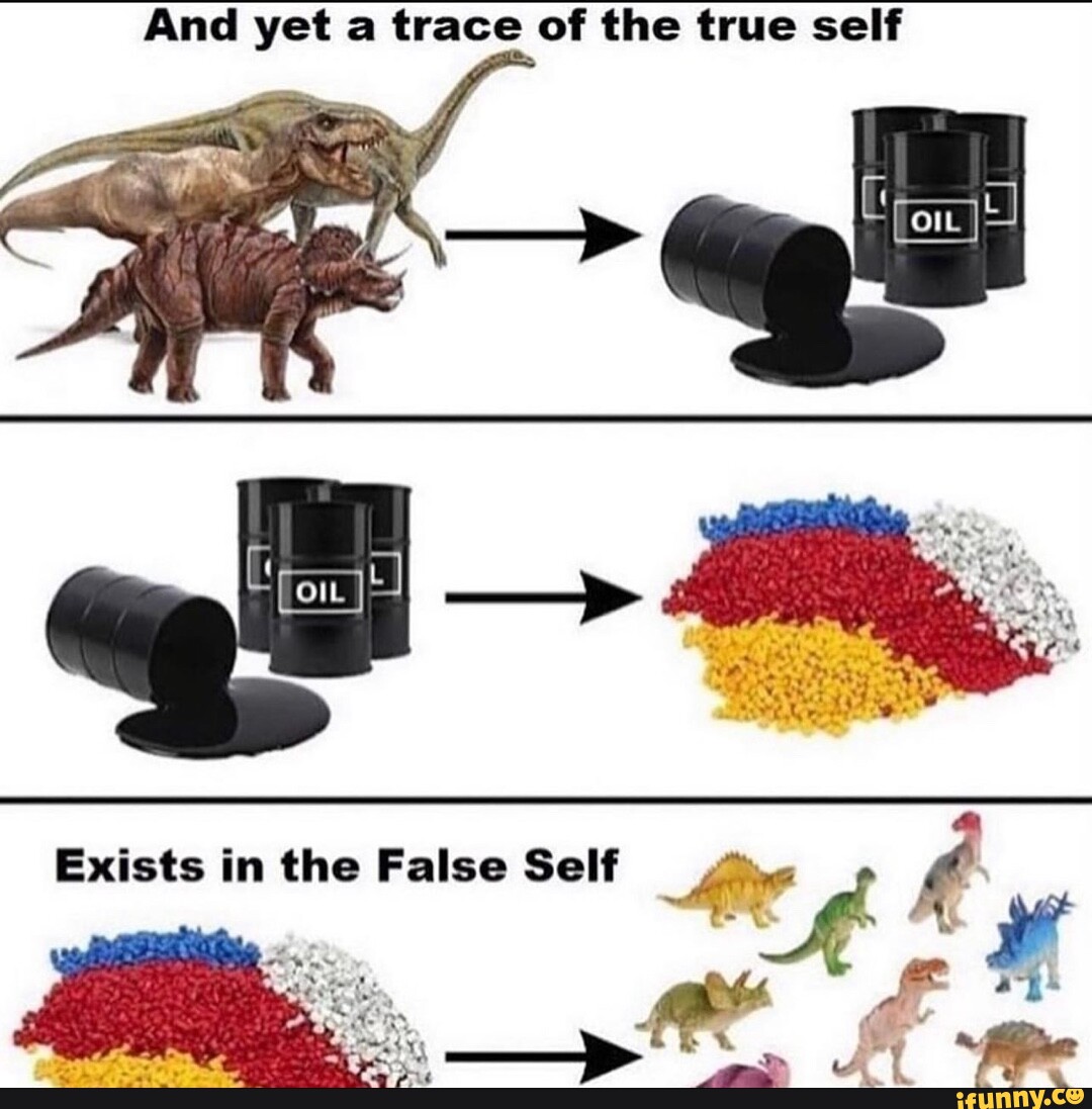 And yet a trace of the true self Exists in the False Self f wer Pal ...