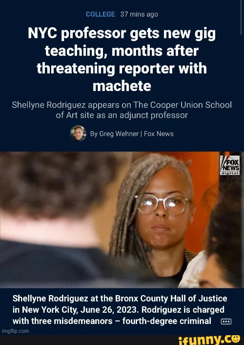 GE 37 mins ago NYC professor gets new gig teaching, months after ...