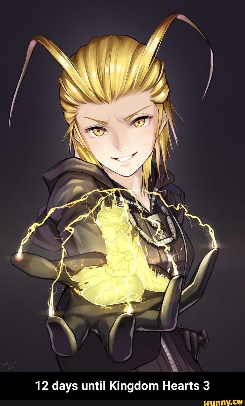 12 days until Kingdom Hearts 3 - 12 days until Kingdom Hearts 3 - iFunny