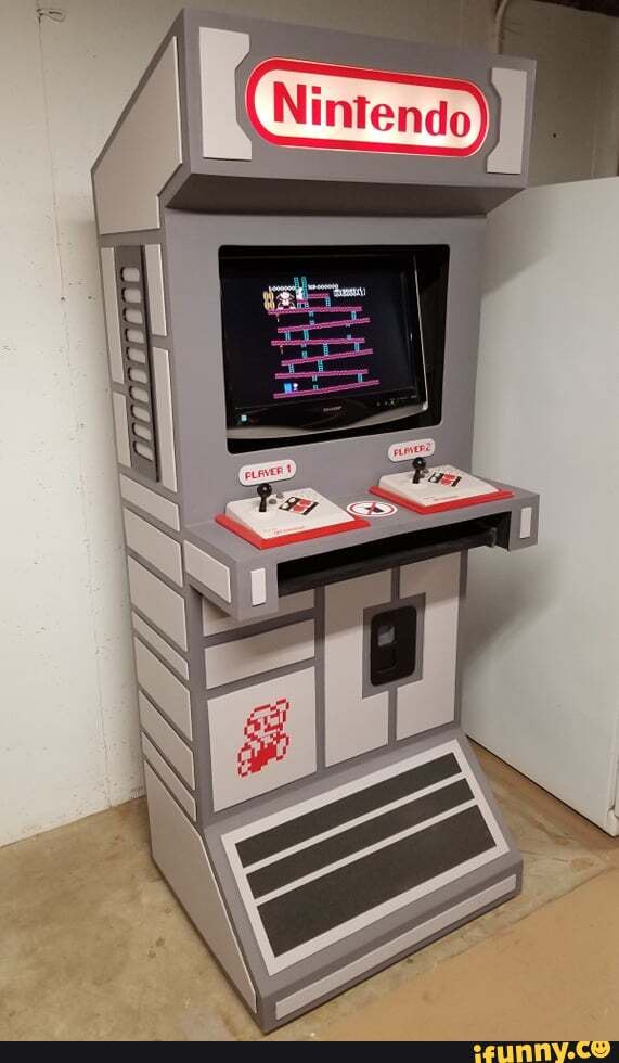 My completed NES arcade cabinet. I built this thing for about ~$300 US ...