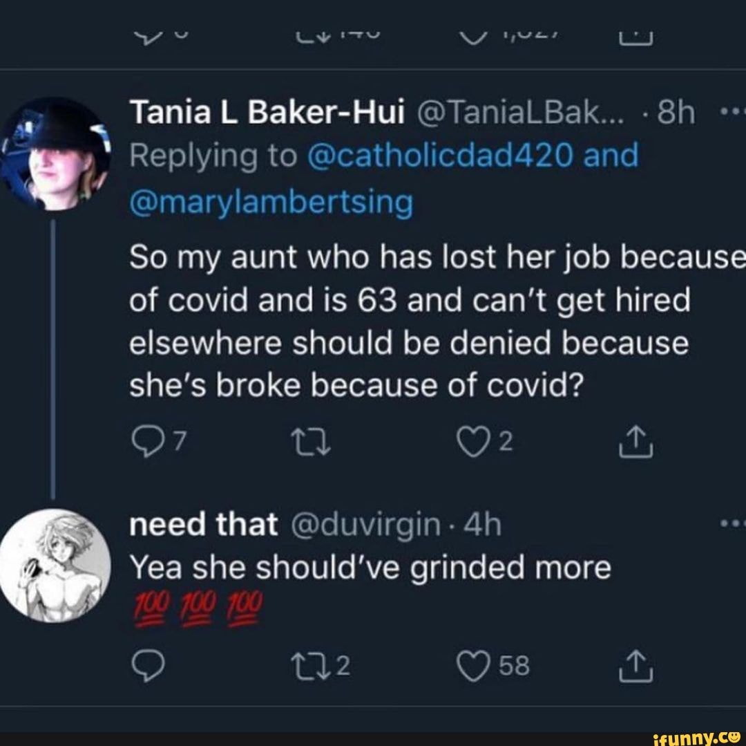 Tania Baker-Hui @TaniaLBak... - Replying to @catho and plying to @ @me ...