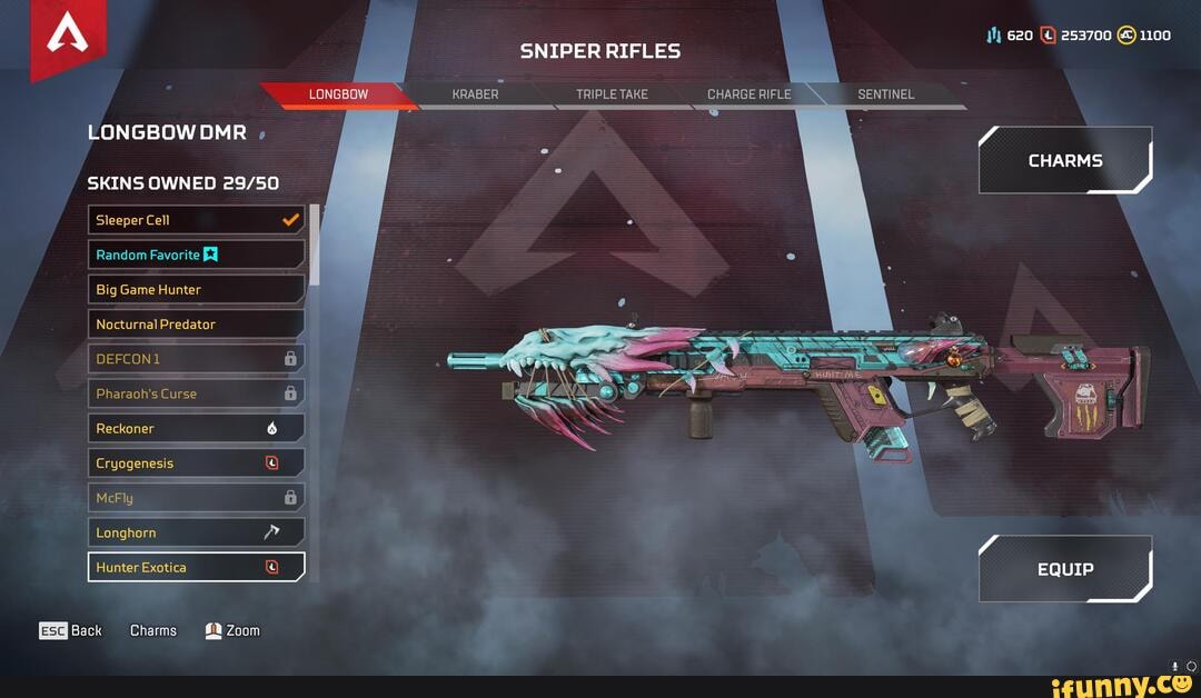 A 620 253700 1100 SNIPER RIFLES LONGBOW KRABER TRIPLE TAKE CHARGE RIFLE ...