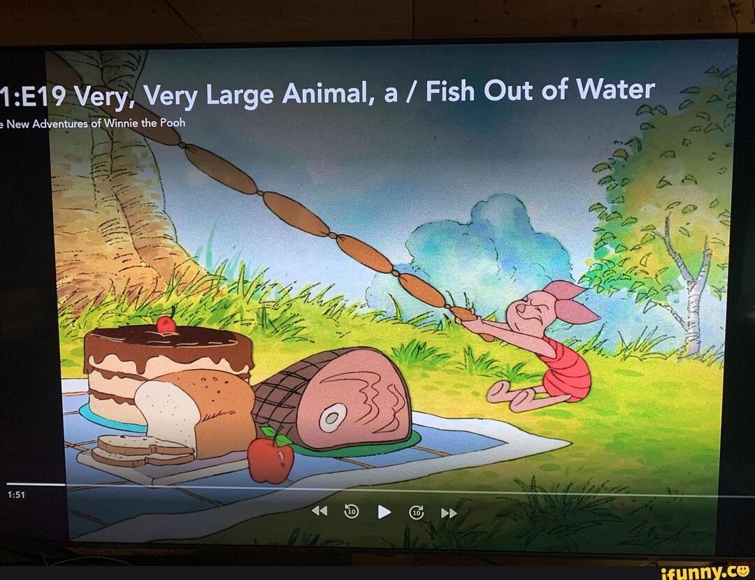 Very, Very Large Animal, a / Fish Out of Water New Adventures of Winnie ...