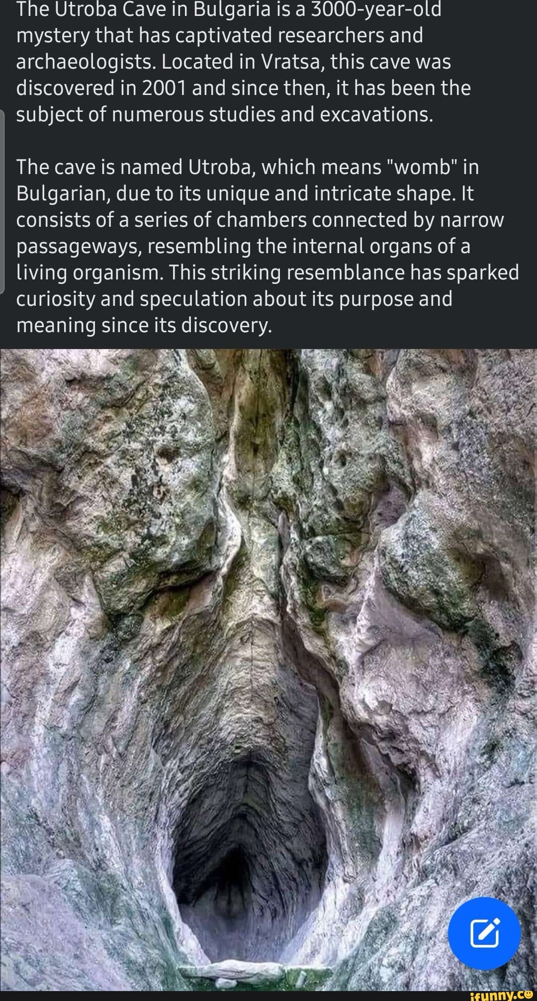 The Utroba Cave in Bulgaria is a 3000-year-old mystery that has ...