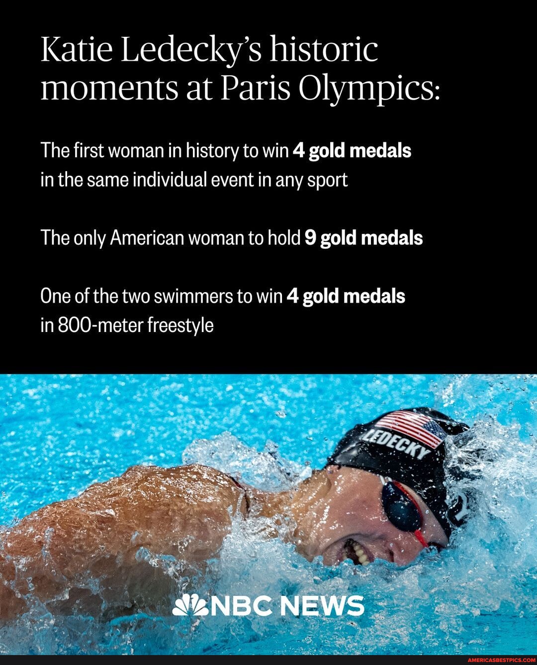 Katie Ledecky cannot be stopped. Ledecky won her ninth gold and 14th overall medal Saturday ...