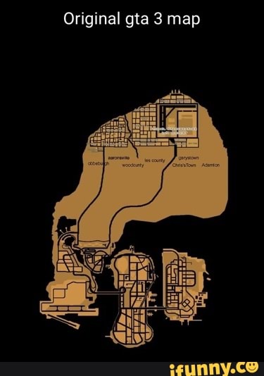 Original gta 3 map - iFunny