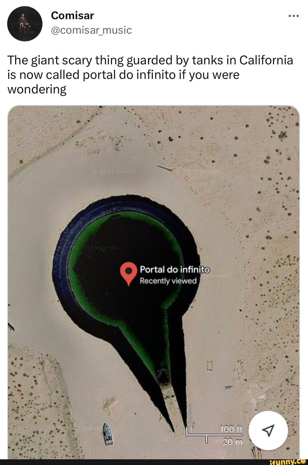 The giant scary thing guarded by tanks in California is now called ...