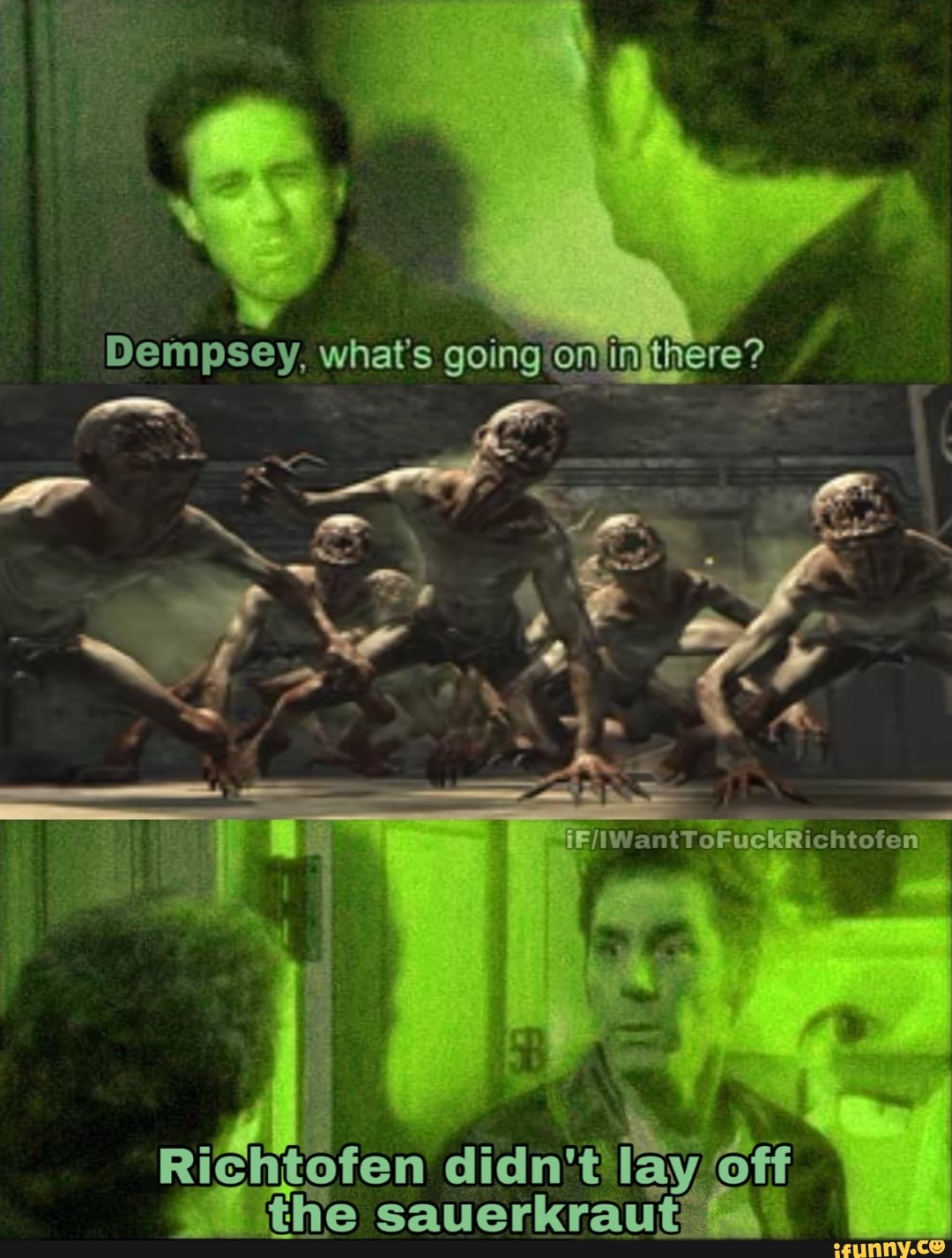 Dempsey, what's going Richtofen didn't the sauerkraut) - iFunny