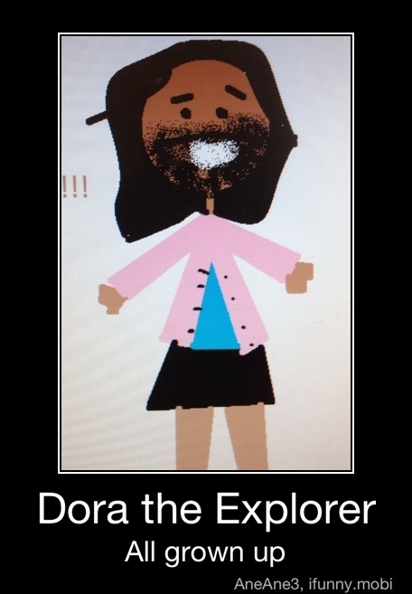 Dora the Explorer All grown up - Dora the Explorer All grown up - )