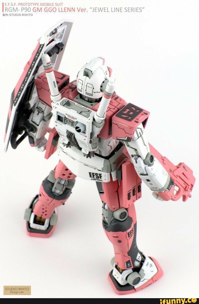 OTOTYPE MOBILE SUIT P90 GM GGO LLENN Ver. "JEWEL LINE SERIES - )