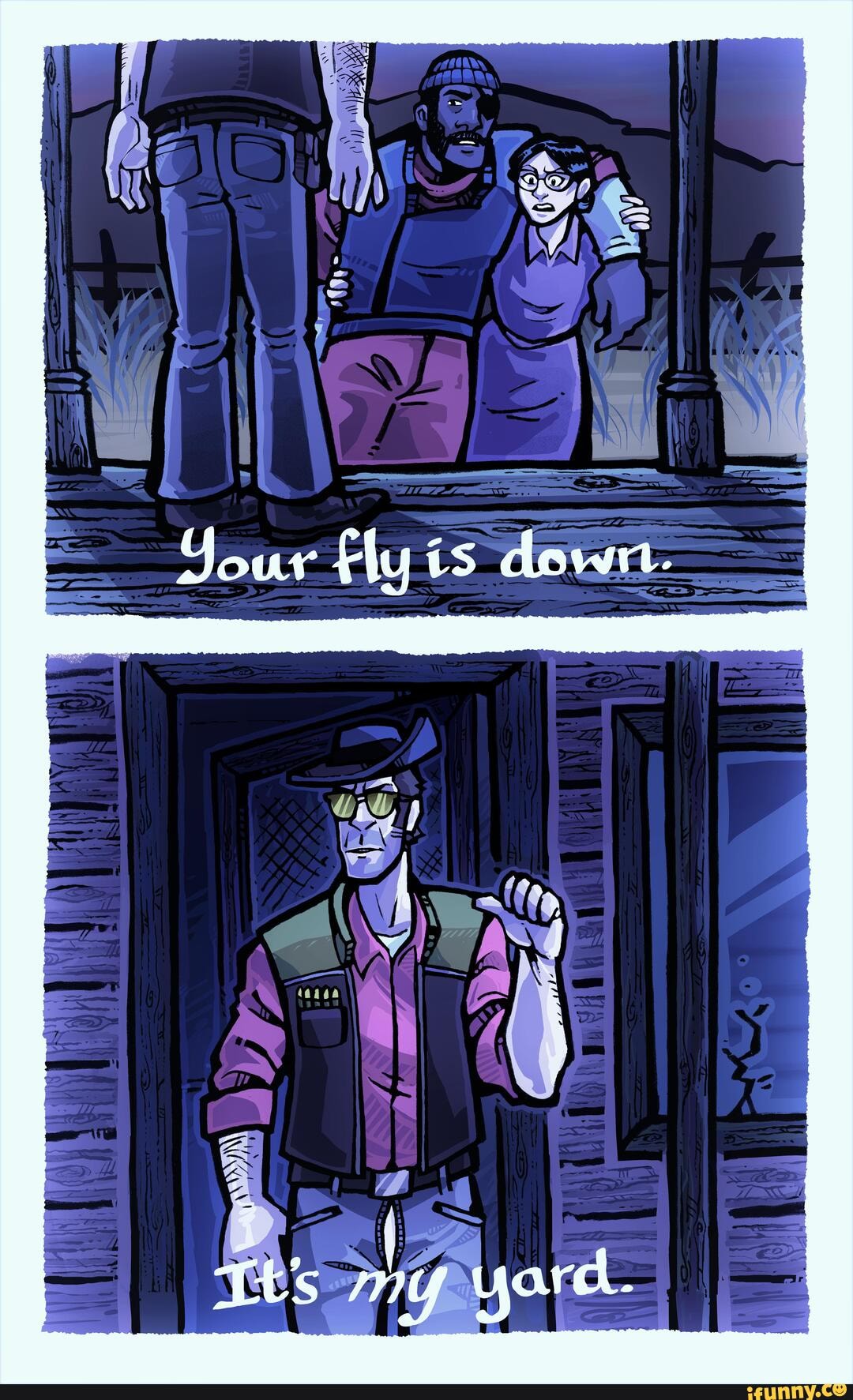 [OC] I drew this in response to Discord TF2 shitpost - Jour Fly is down ...