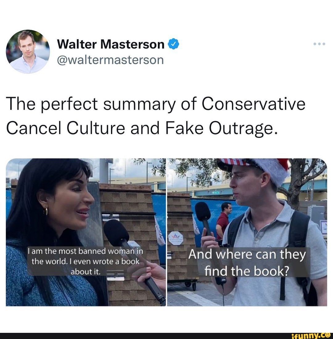 Walter Masterson @waltermasterson The perfect summary of Conservative ...
