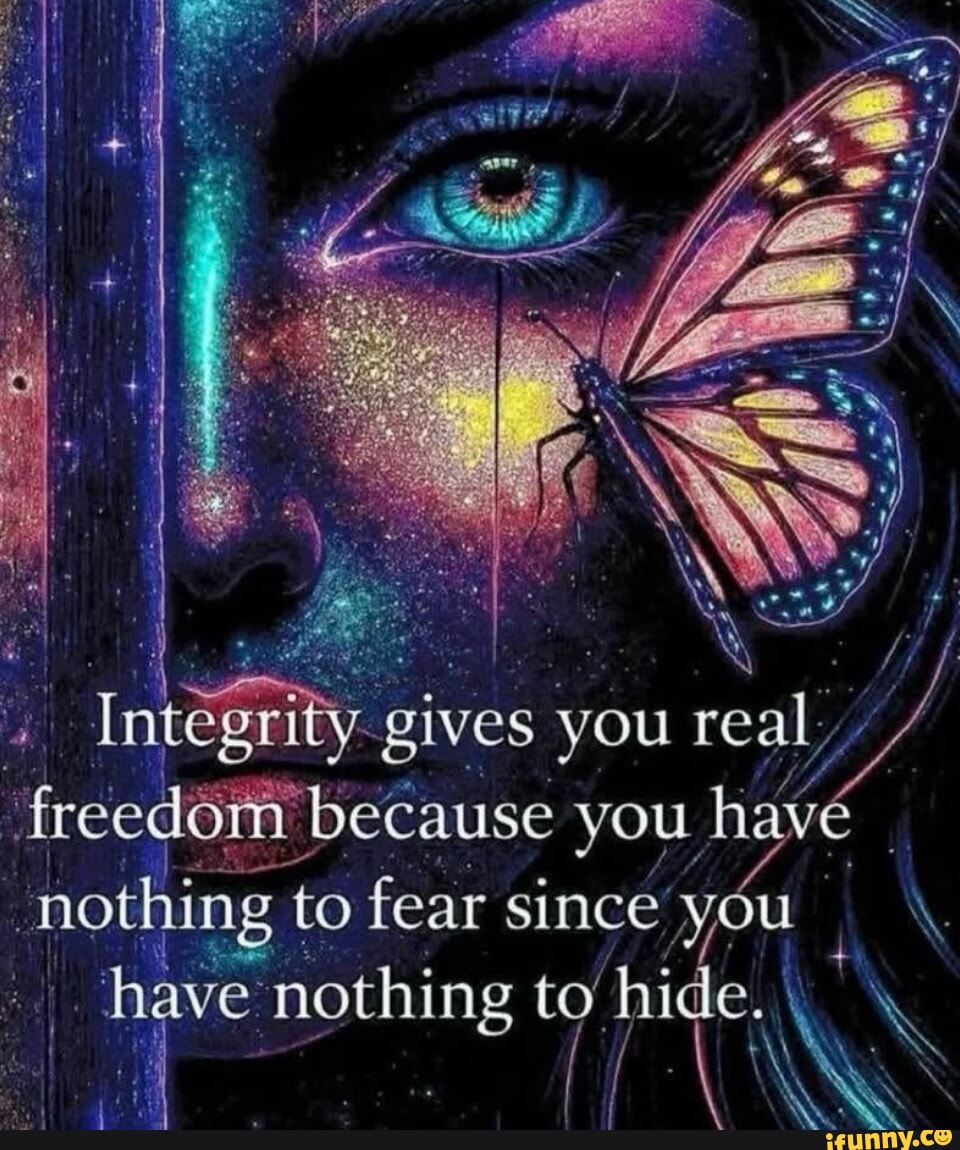 Integrity memes. Best Collection of funny Integrity pictures on iFunny
