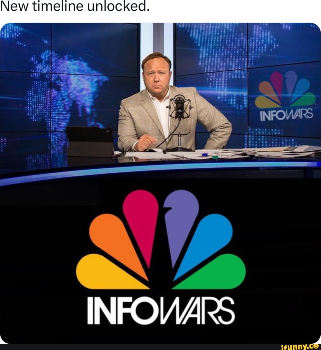 New timeline unlocked. INFOVARS - iFunny