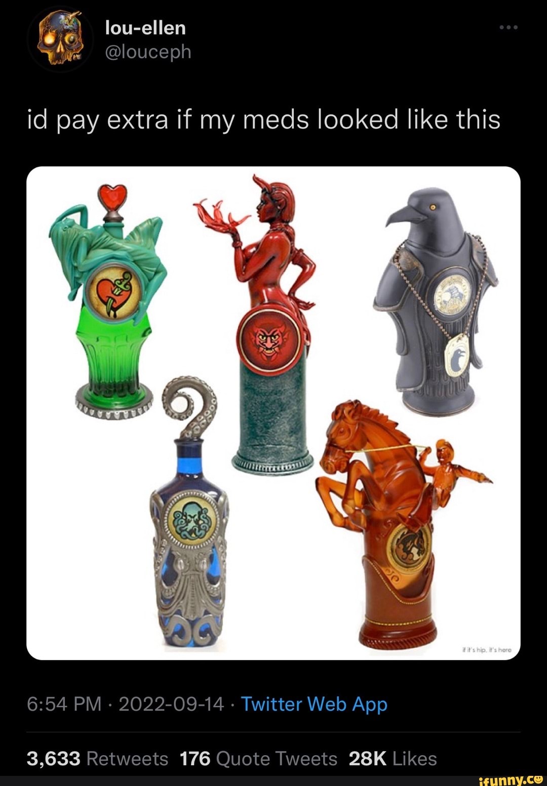 Lou-ellen id pay extra if my meds looked like this 3,633 Re 176 ts - iFunny