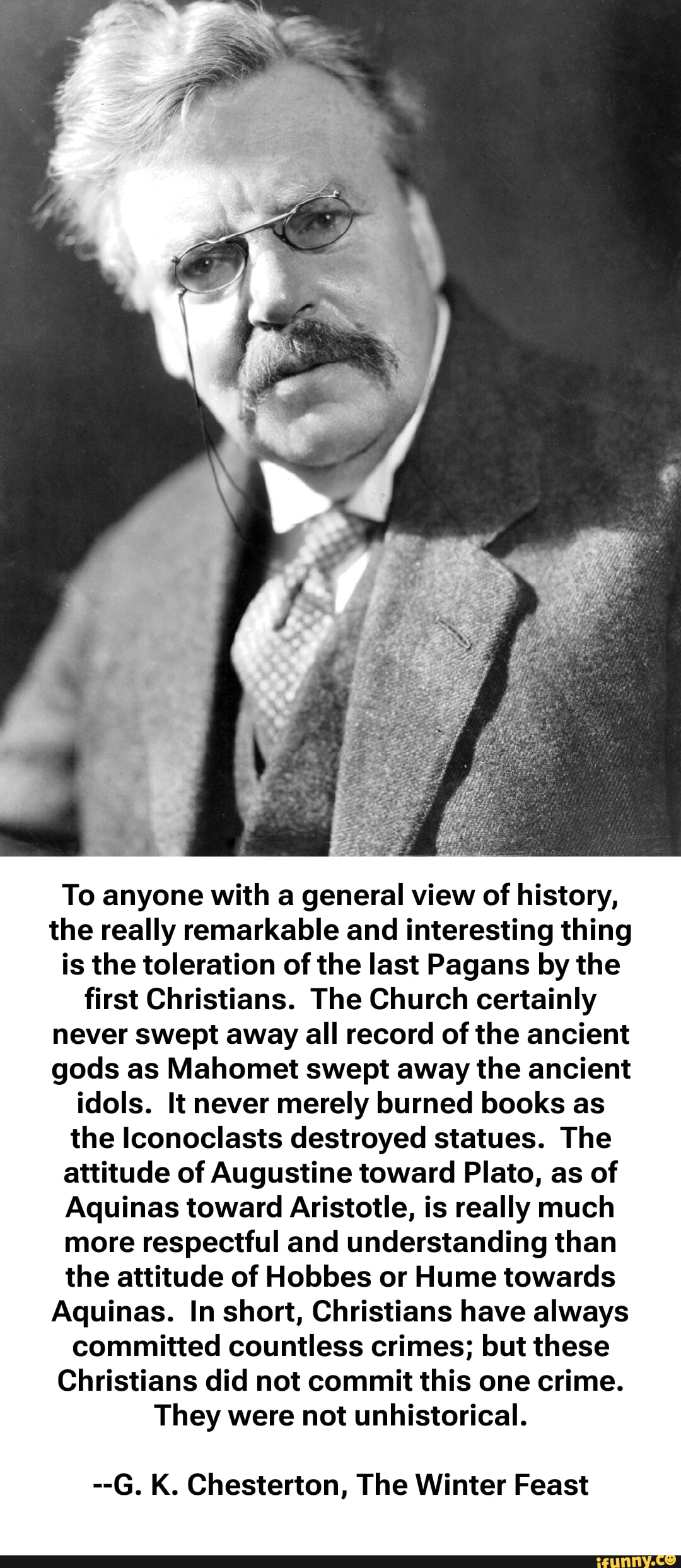 To anyone with a general view of history, the really remarkable and ...