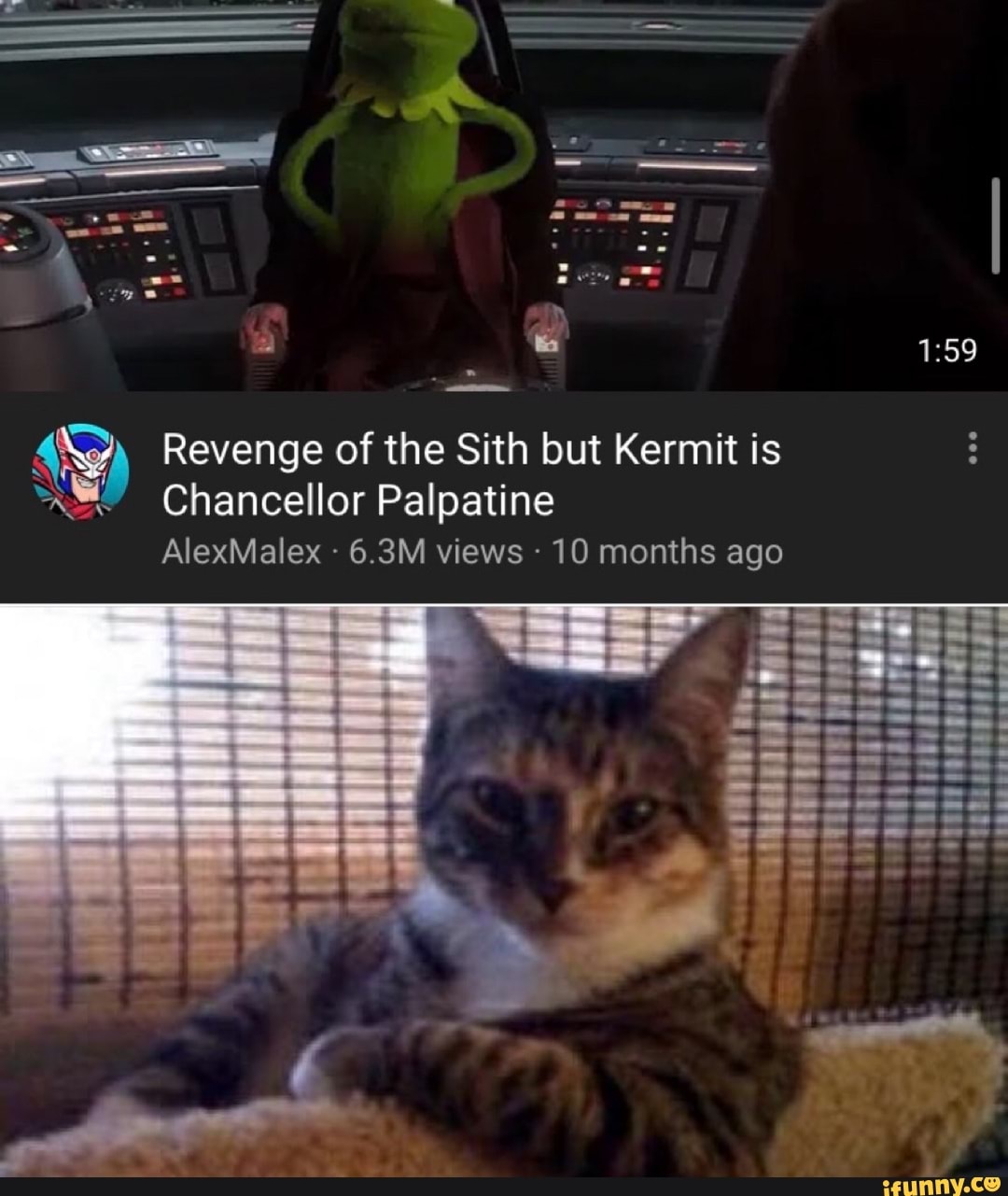 Revenge of the Sith but Kermit is Chancellor Palpatine Rez q 10 months ...