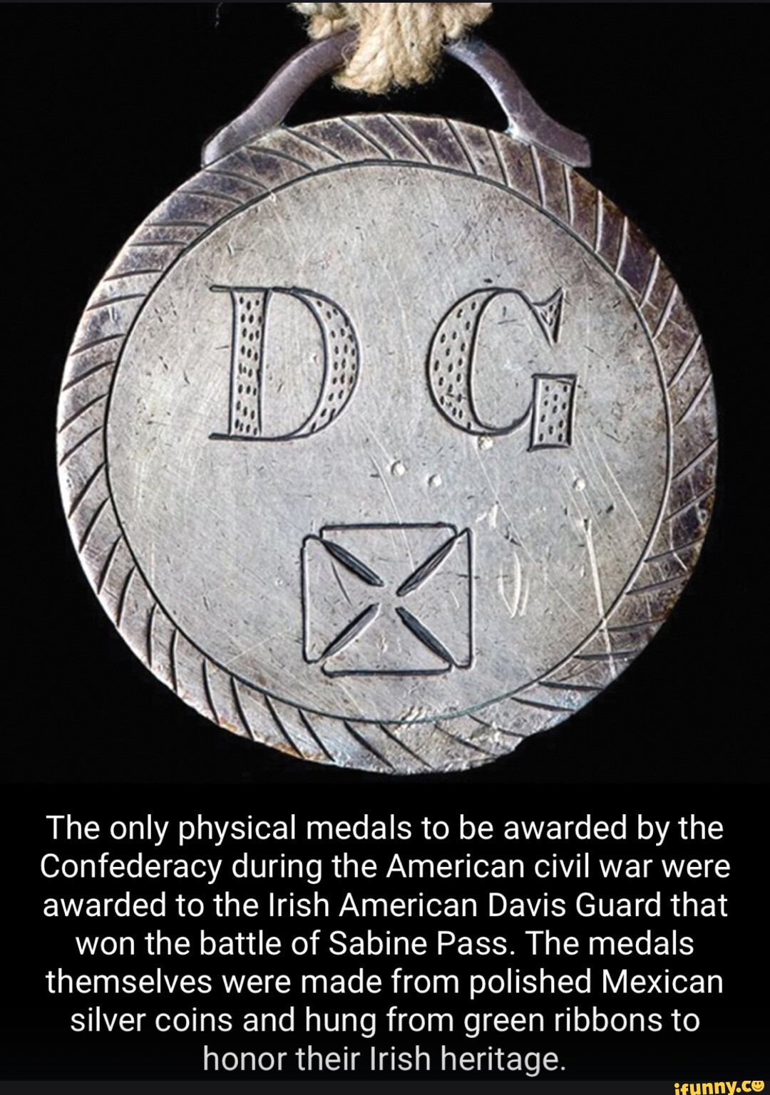 The only physical medals to be awarded by the Confederacy during the ...