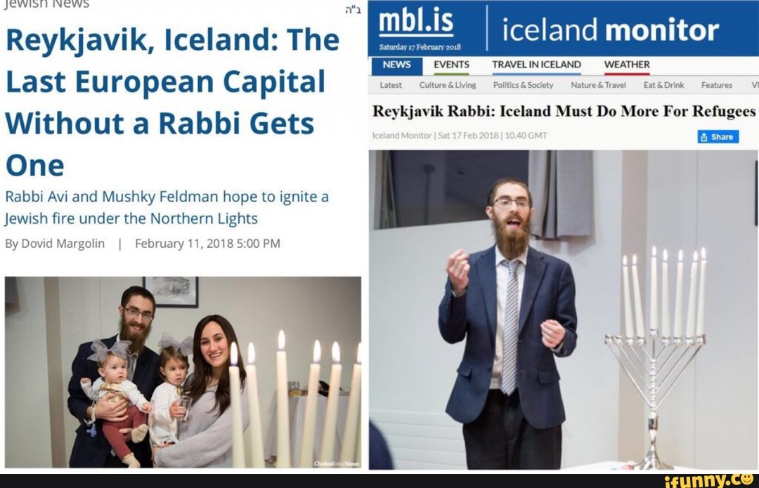 JEWISN NEWS Reykjavik, Iceland: The E EVENTS TRAVELINICELAND WEATHER ...