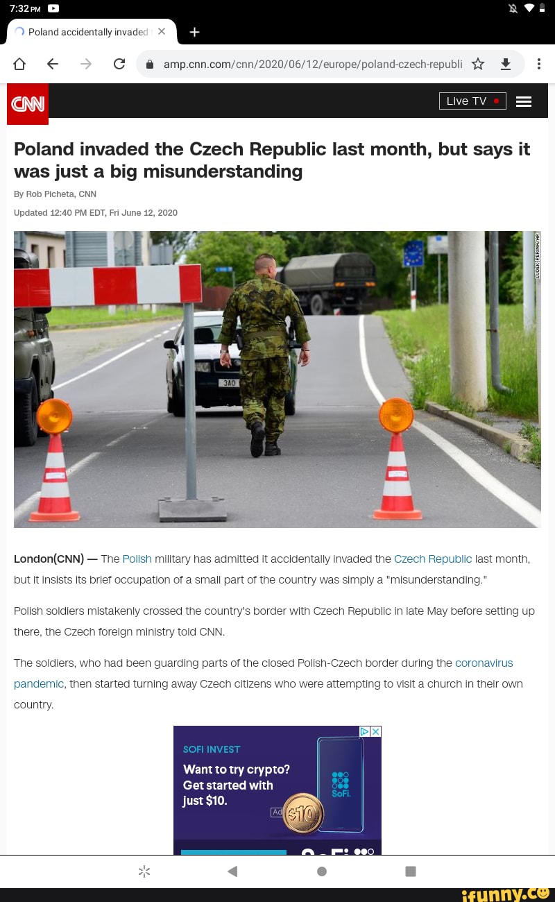 Poland Accidentally Invaded Poland Invaded The Czech Republic Last