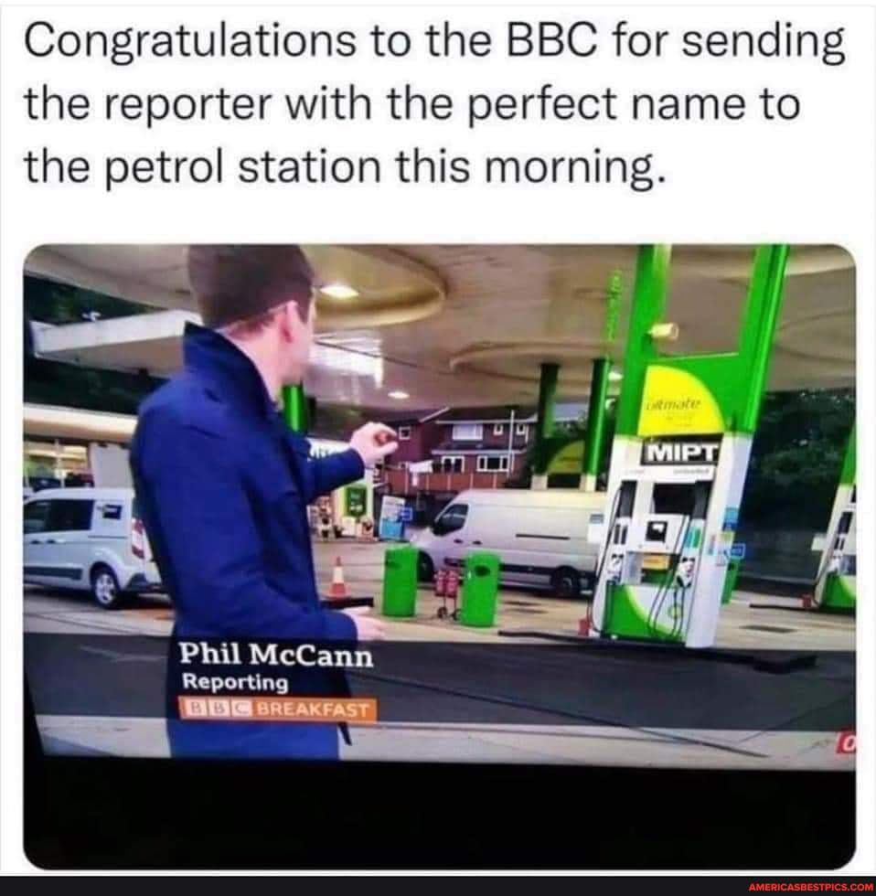 Congratulations to the BBC for sending the reporter with the perfect ...