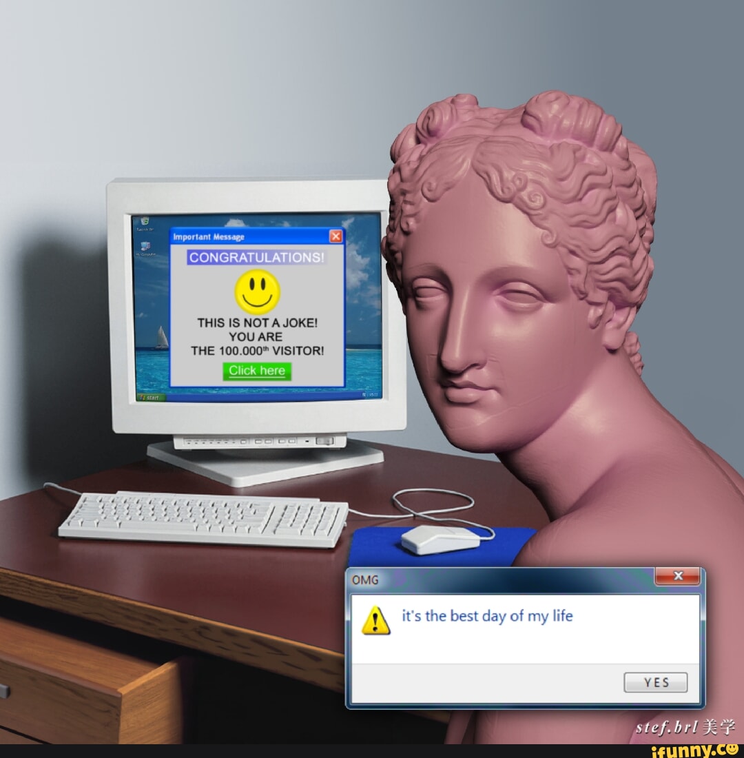 CONGRATI 00 THIS IS NOT JOKE! YOU ARE THE 100.000" VISITOR! ck here it ...