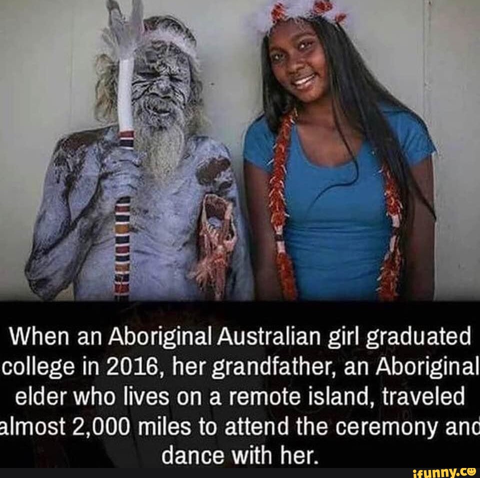 When an Aboriginal Australian girl graduated college in 2016, her ...