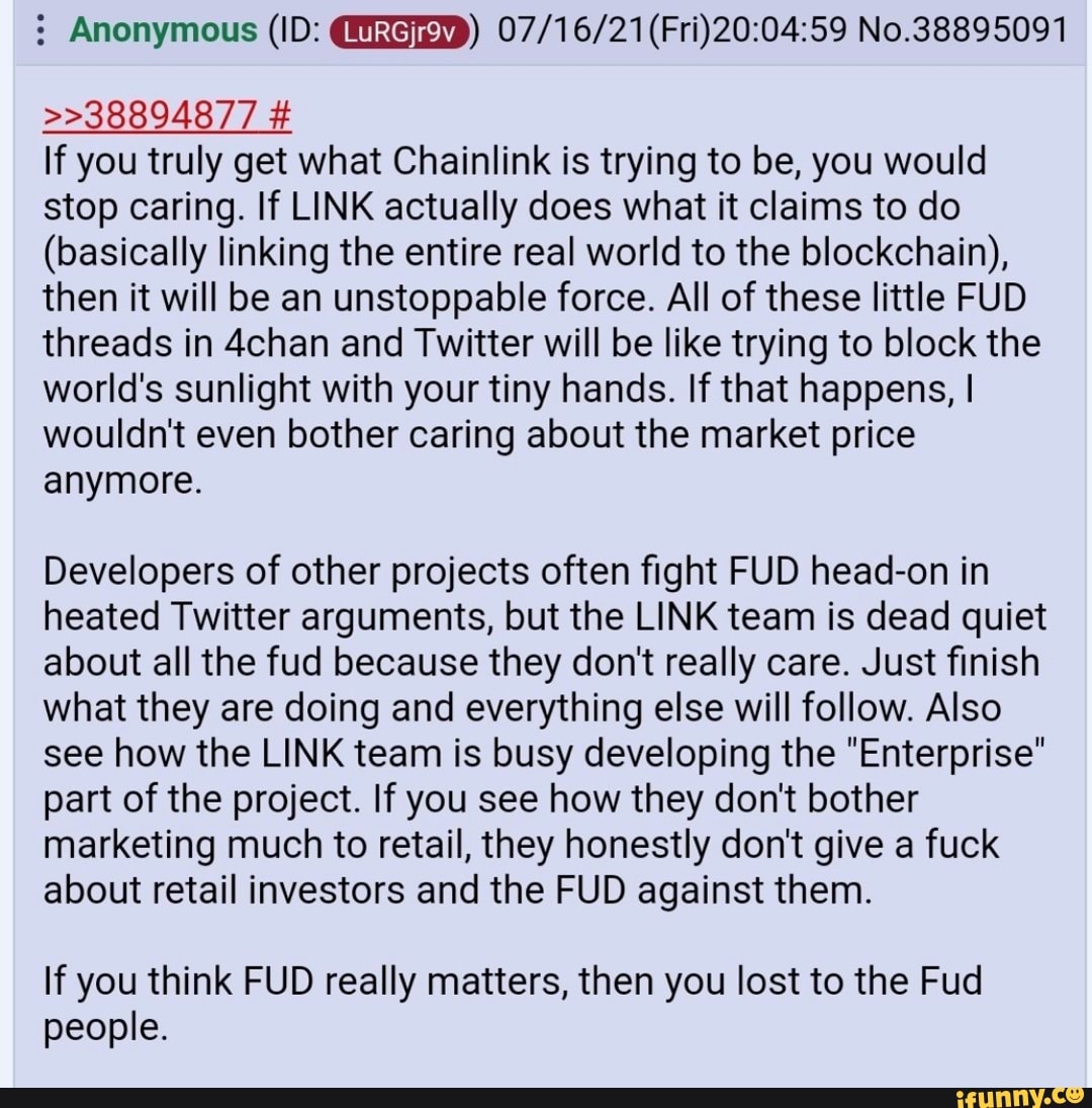 Chainlink memes. Best Collection of funny Chainlink pictures on iFunny