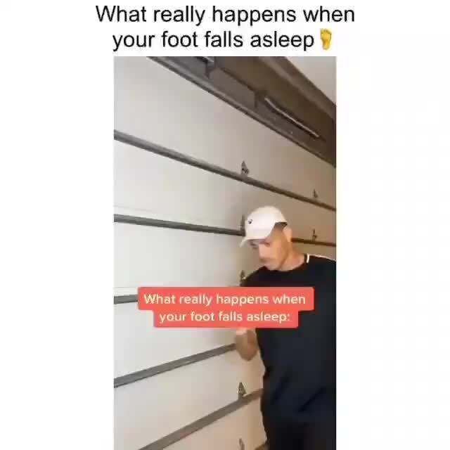 What really happens when your foot falls asleep What really happens ...