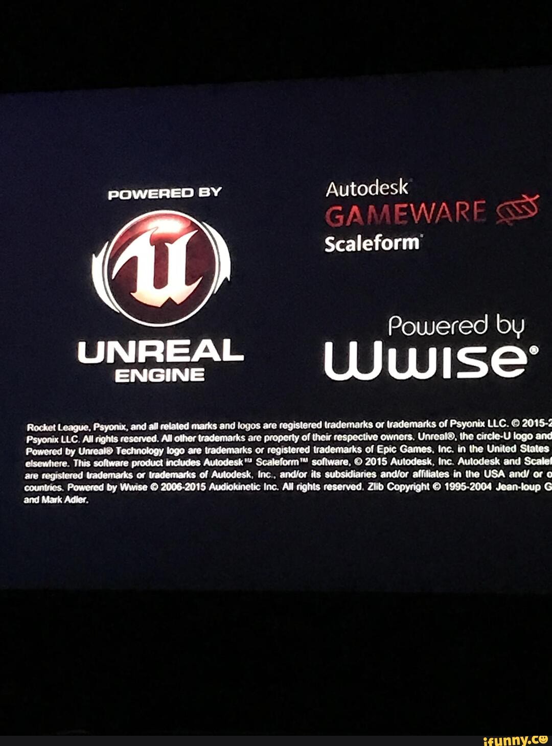 Autodesk POWERED BY RI Scaleform' Powered by UNREAL LW Wise' Rocket ...