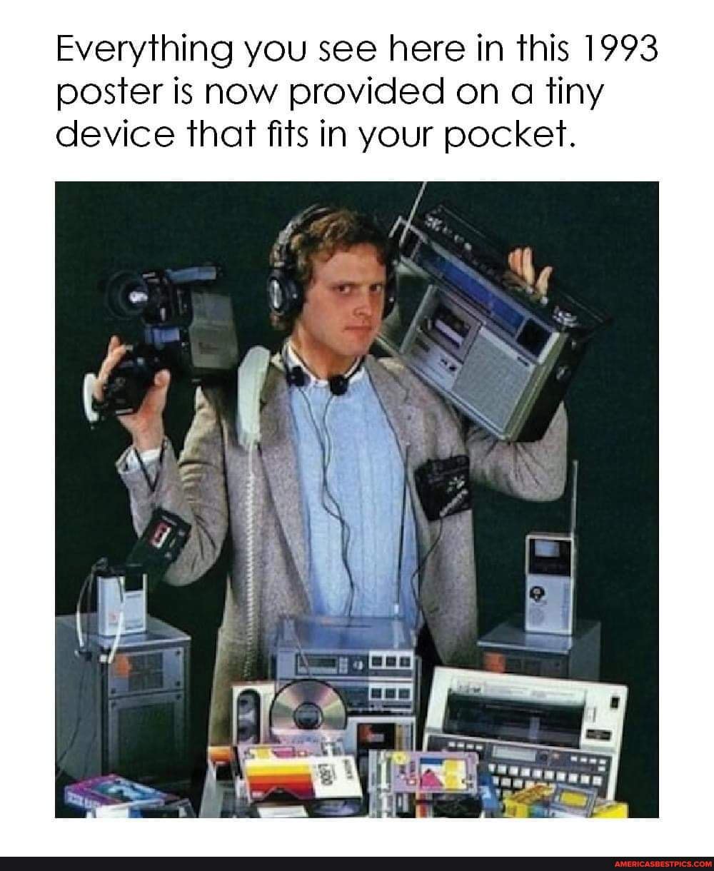 Everything you see here in this 1993 poster is now provided on a tiny ...