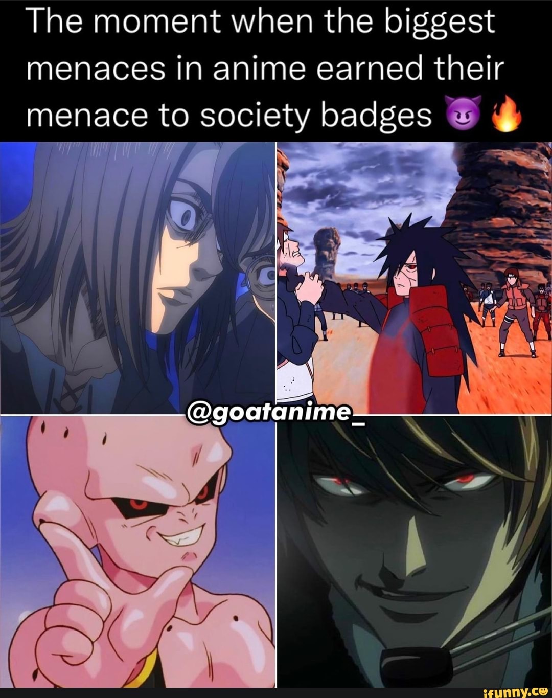The moment when the biggest menaces in anime earned their menace to ...