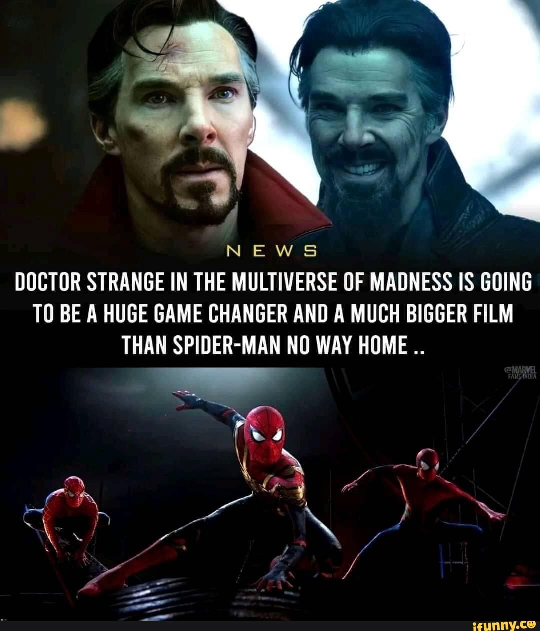NEWS DOCTOR STRANGE IN THE MULTIVERSE OF MADNESS IS GOING TO BE A HUGE ...