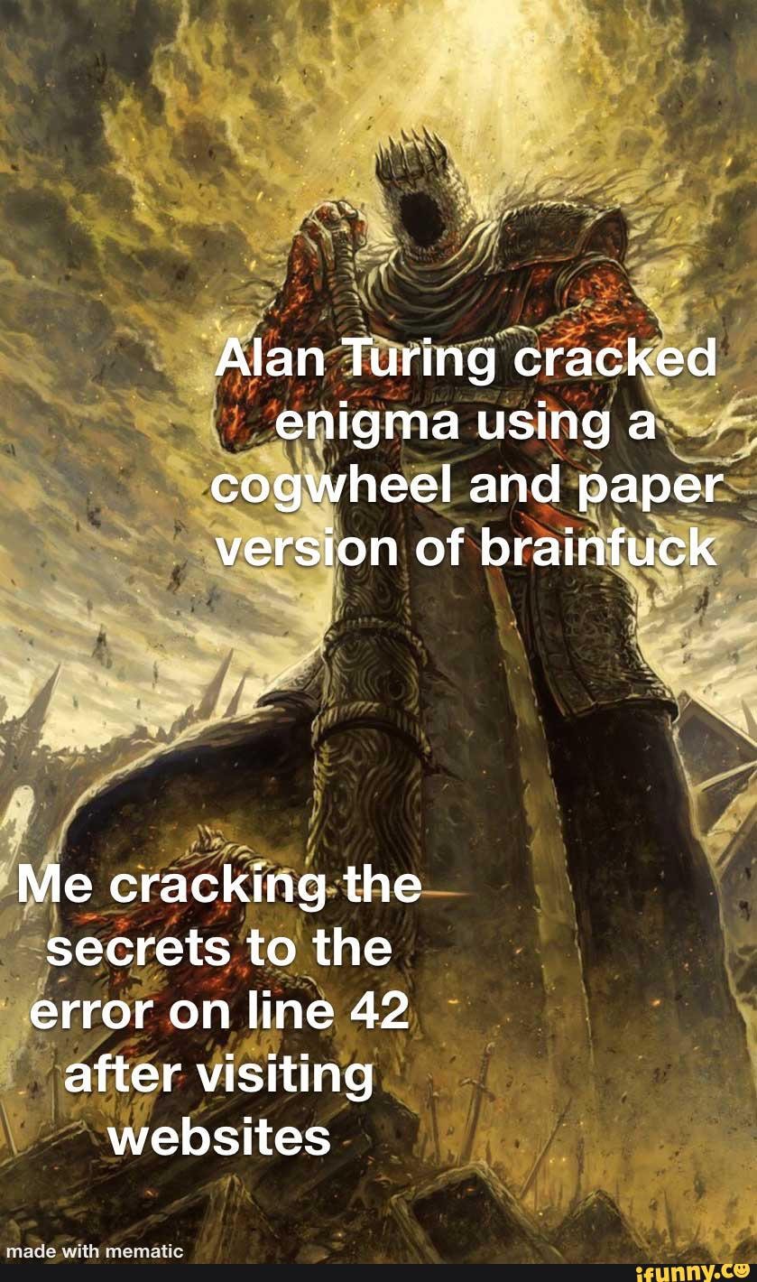 Alan Turing cracked enigma using a cogwheel and paper version of ...