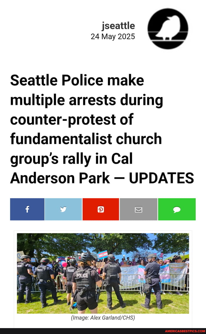 Jseattle f) 24 May 2025 Seattle Police make multiple arrests during ...