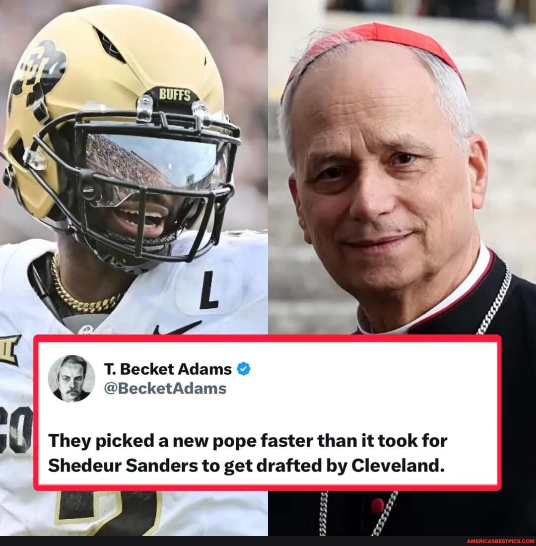 T. Becket Adams @BecketAdams They picked a new pope faster than it took ...