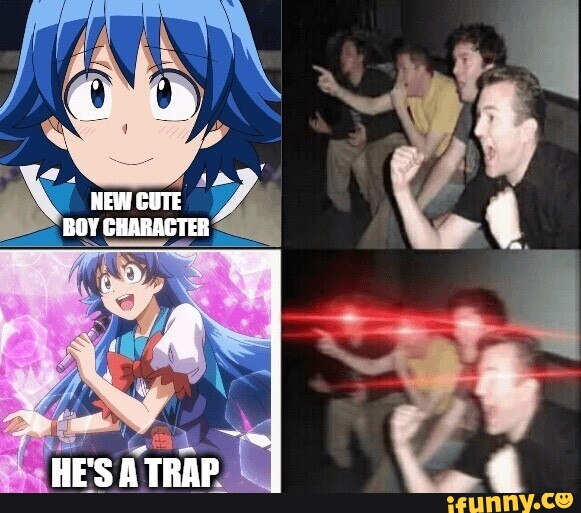 NEW CUTE BOY CHARACTER HE'S A TRAP - iFunny