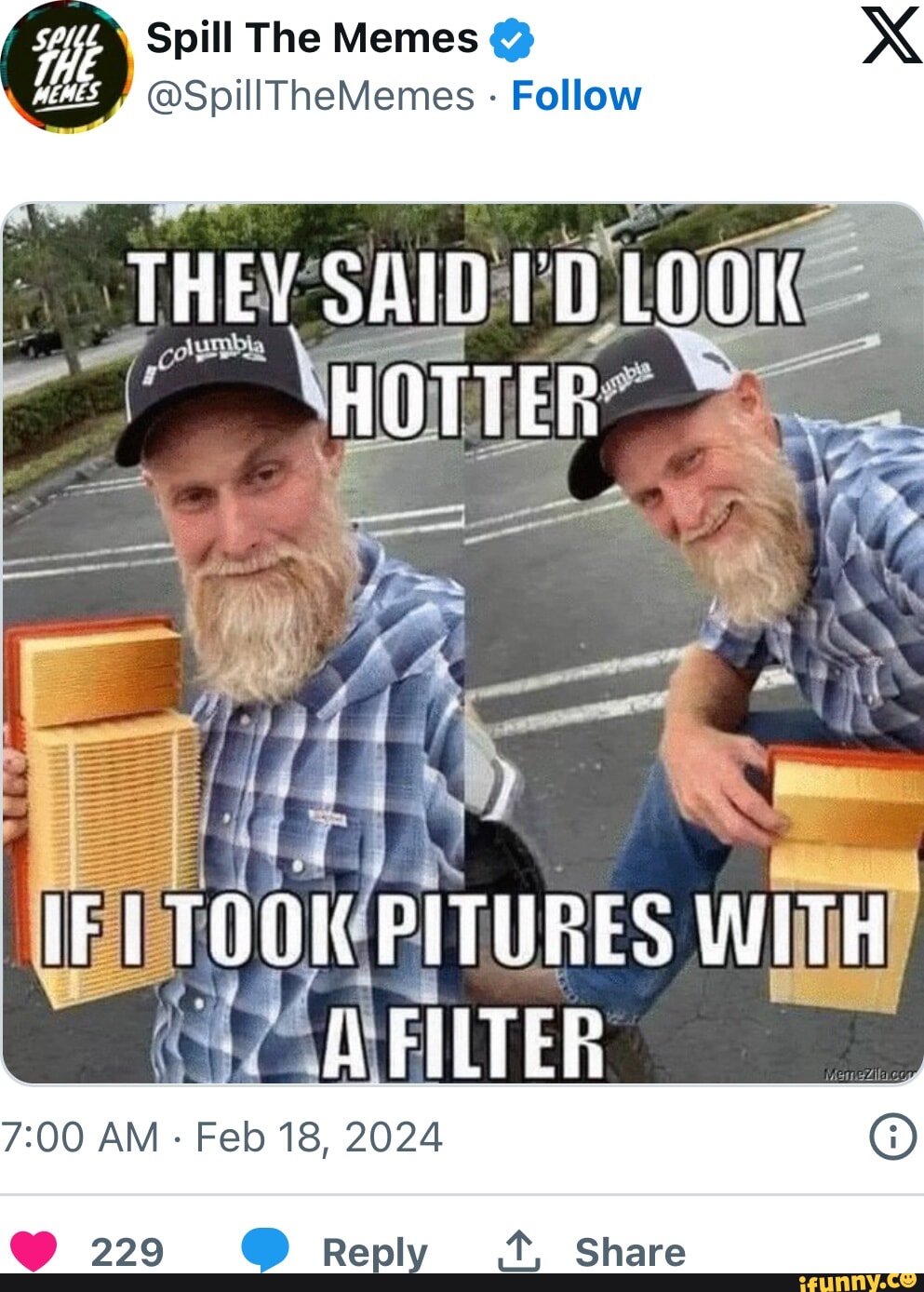 Spill The Memes @ @spillTheMemes - Follow THEY SAID ED LOOK HOTTER TOOK ...