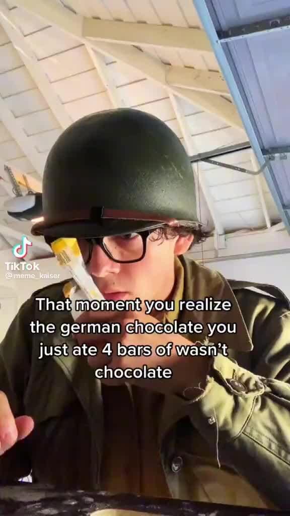German Chocolate Meme