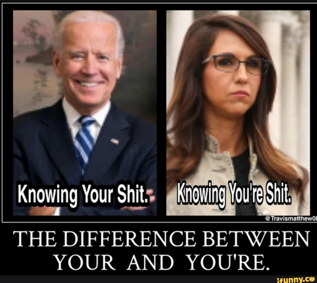Knowing Your Shit. Anowing You re Shit. THE DIFFERENCE BETWEEN YOUR AND ...