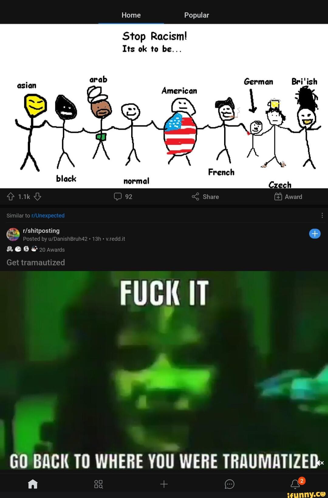 Traumatized memes. Best Collection of funny Traumatized pictures on iFunny