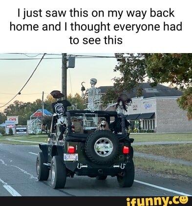 I just saw this on my way back home and I thought everyone had to see ...