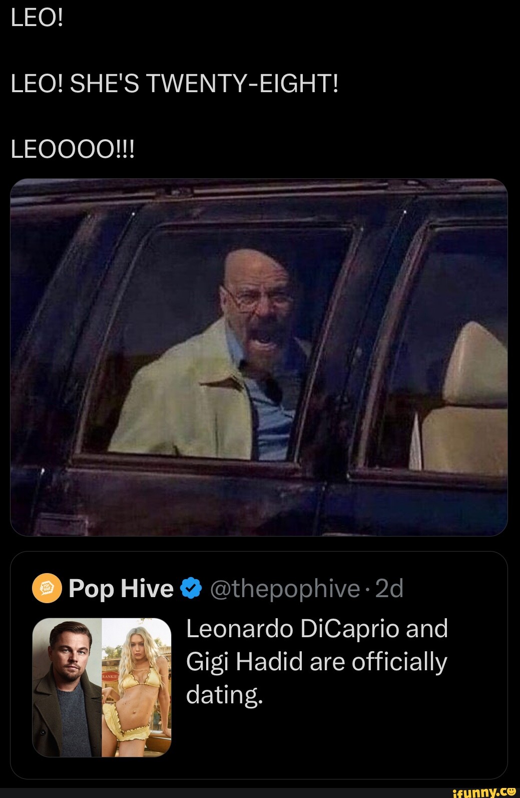 LEO! LEO! SHE'S TWENTY-EIGHT! LEOOOO!!! I Pop Hive @ @thepophive ...