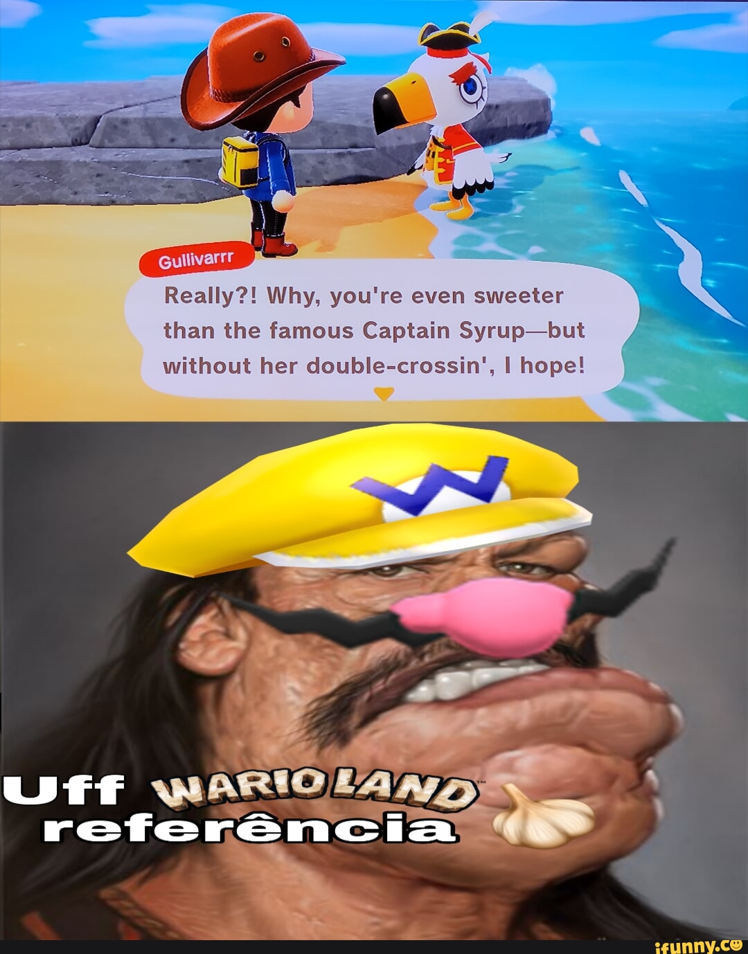 Gullivarrr Really?! Why. you're even sweeter than the famous Captain ...