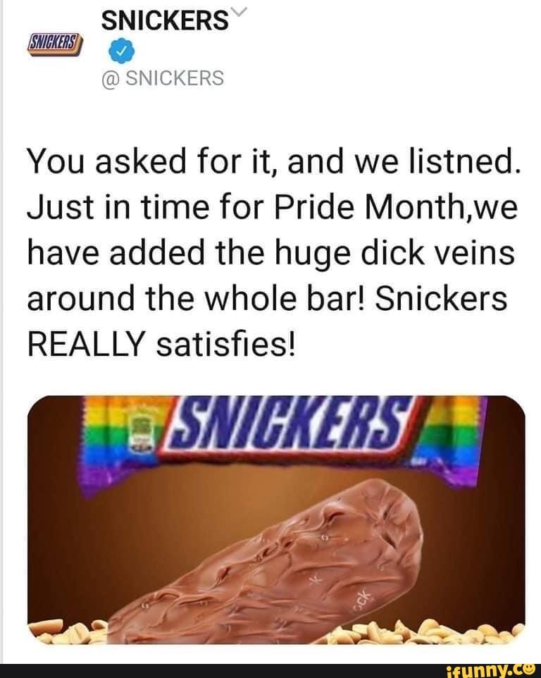SNICKERS @ SNICKERS You asked for it, and we listned. Just in time for ...