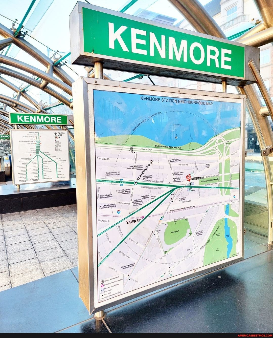 Kenmore Station opened 90 years ago today in 1932. - America’s best ...