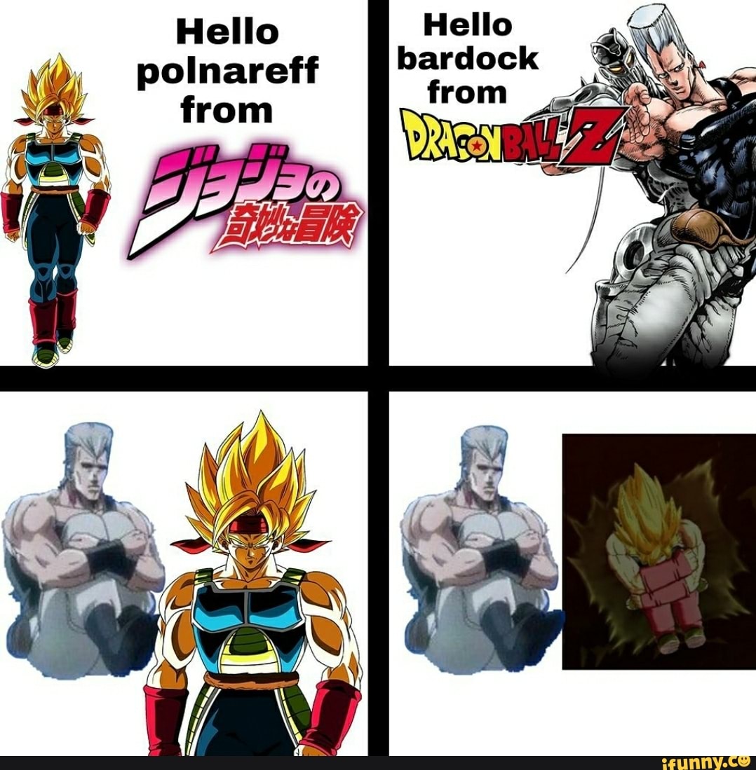 Hello polnareff from - iFunny