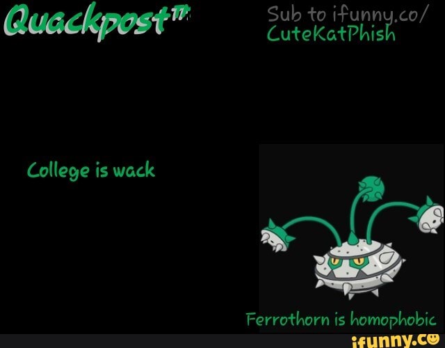 Ferrothorn memes. Best Collection of funny Ferrothorn pictures on iFunny