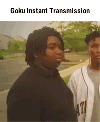 Goku Instant Transmission - iFunny