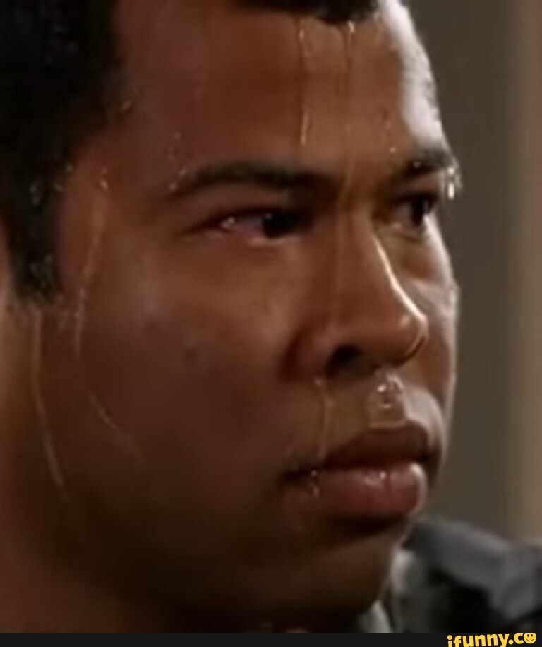 Nervous Sweating Man